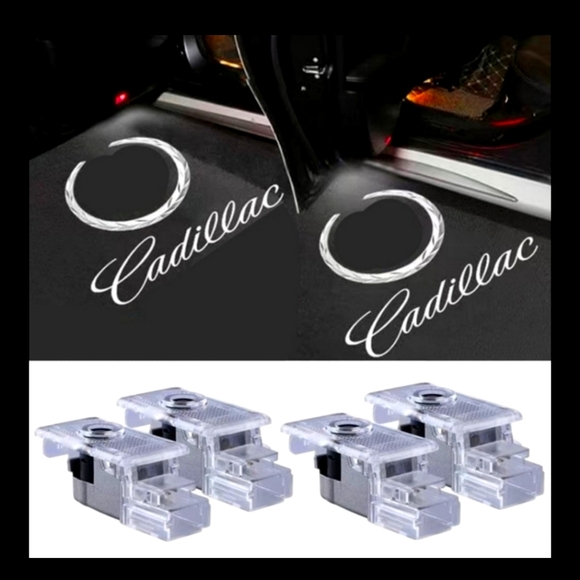 Other | 4 New Cadillac Courtesy Puddle Car Door Projector Lights Other ...
